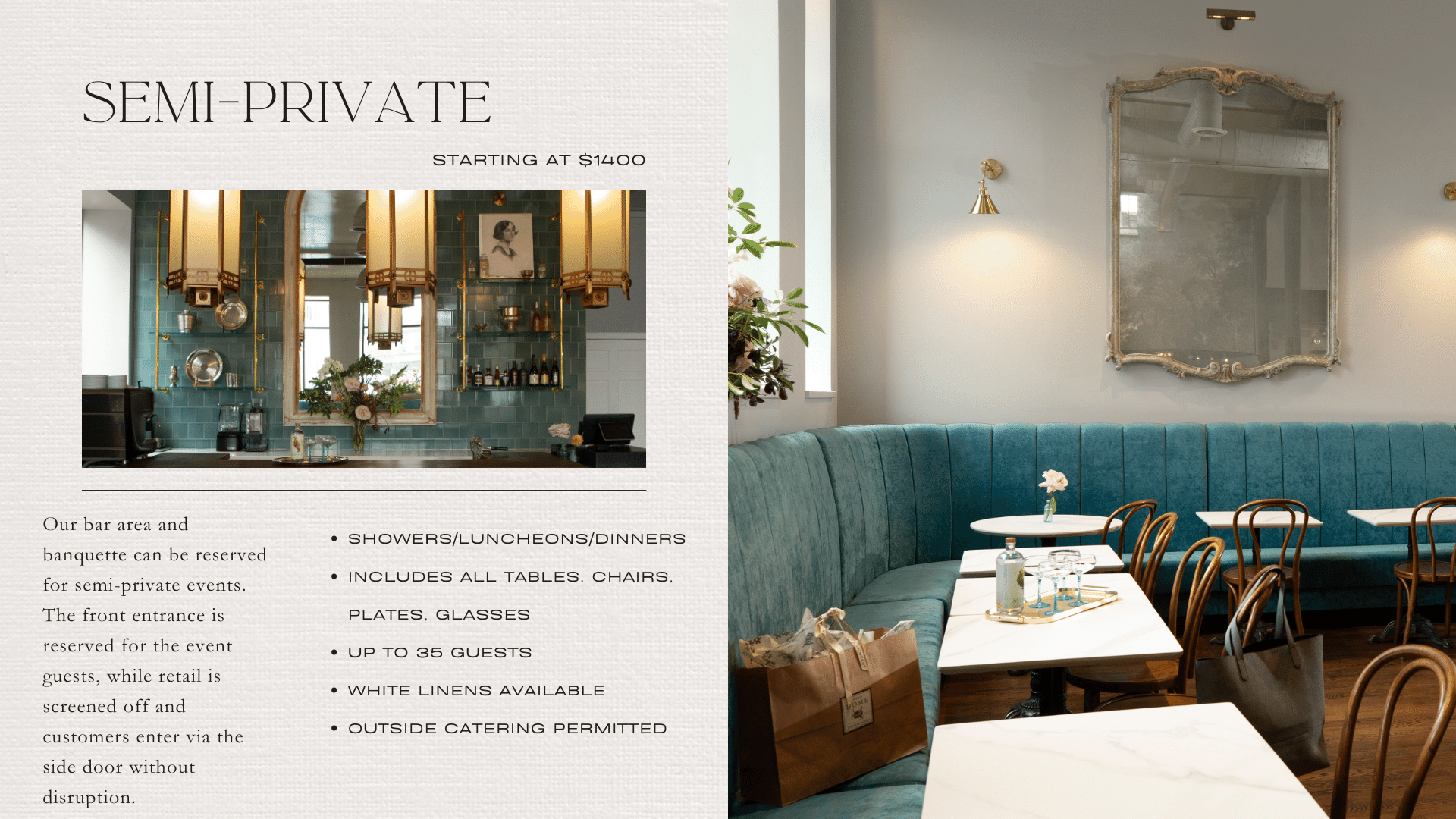 Showers at Perch Home – Perch Home & Company